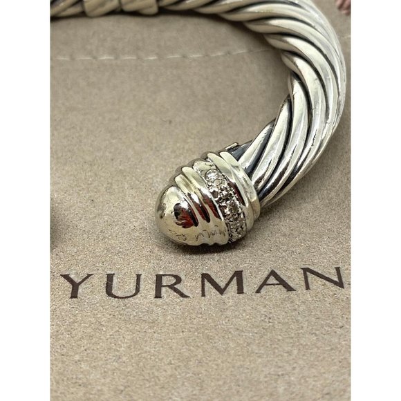 David Yurman | Jewelry | David Yurman Silver 8k 75 Yellow Gold Dome ...
